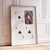 Retro Playing Cards Posters Aesthetic Trendy Ace Card Wall Art, HALF ...