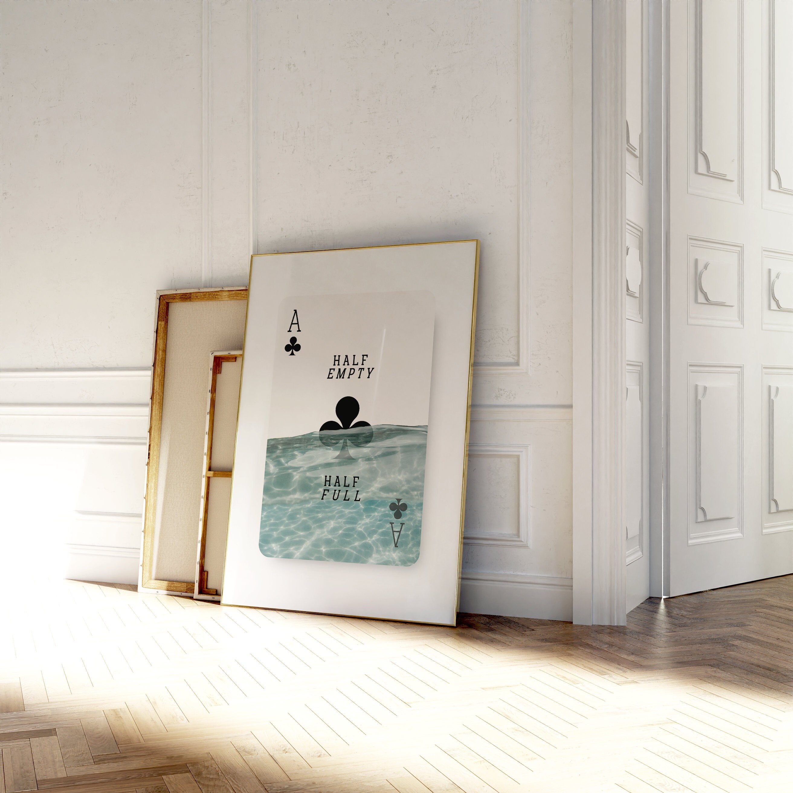 Trendy Retro Playing Cards Prints Aesthetic Ace Card Poster - Etsy