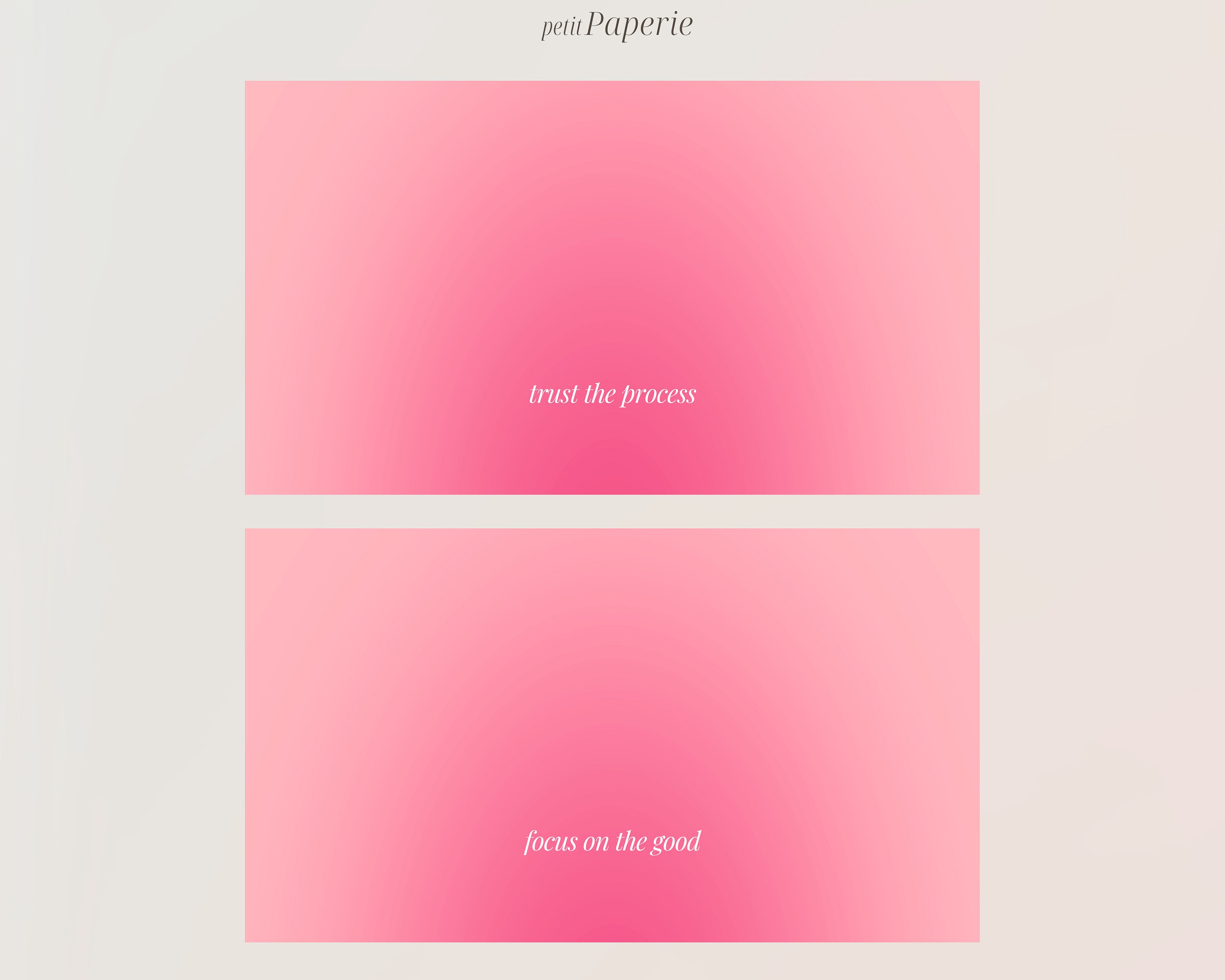 Positive Gradient Aura Pink Affirmations Theme Desktop - Etsy