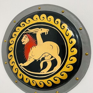 22 Medieval Shield Lion Coat of Arms Medieval Wall Decor Shield ...