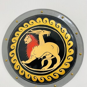 22 Medieval Shield Lion Coat of Arms Medieval Wall Decor Shield ...
