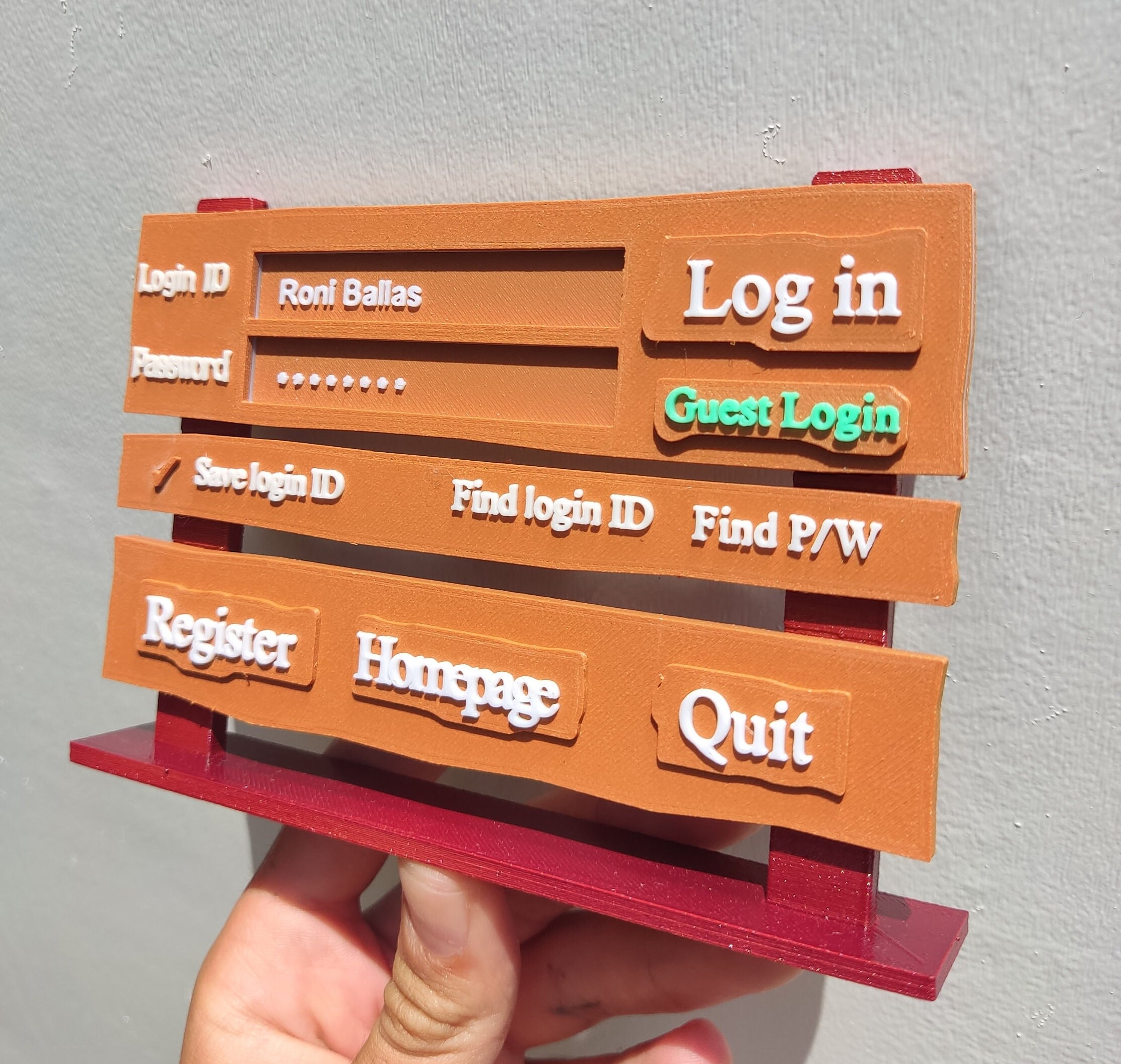 Custom Maplestory Log-in Sign, Personalized With Your Username and ...