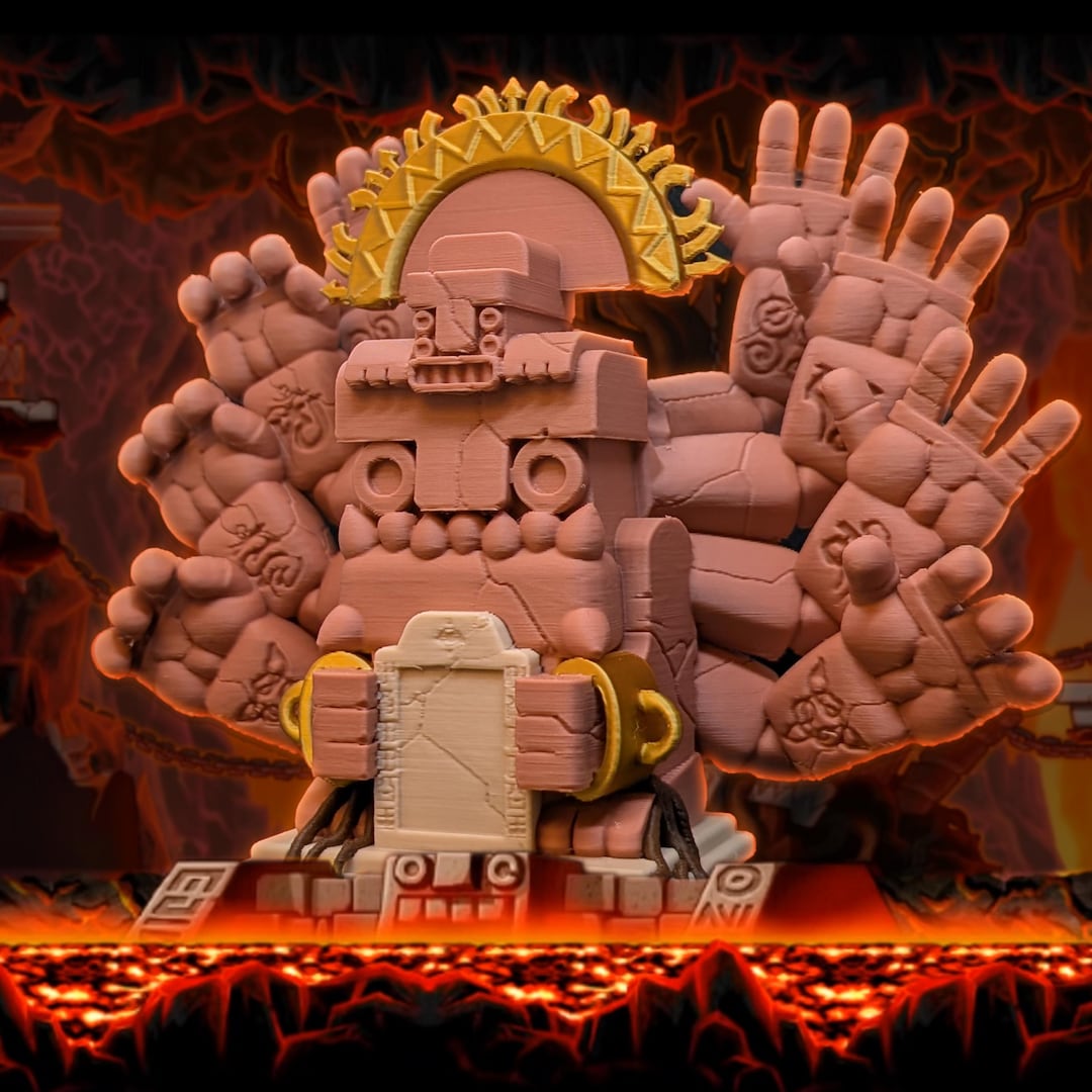 Maplestory Inspired Zakum Figure, 3D Printed Painted/diy Unpainted ...