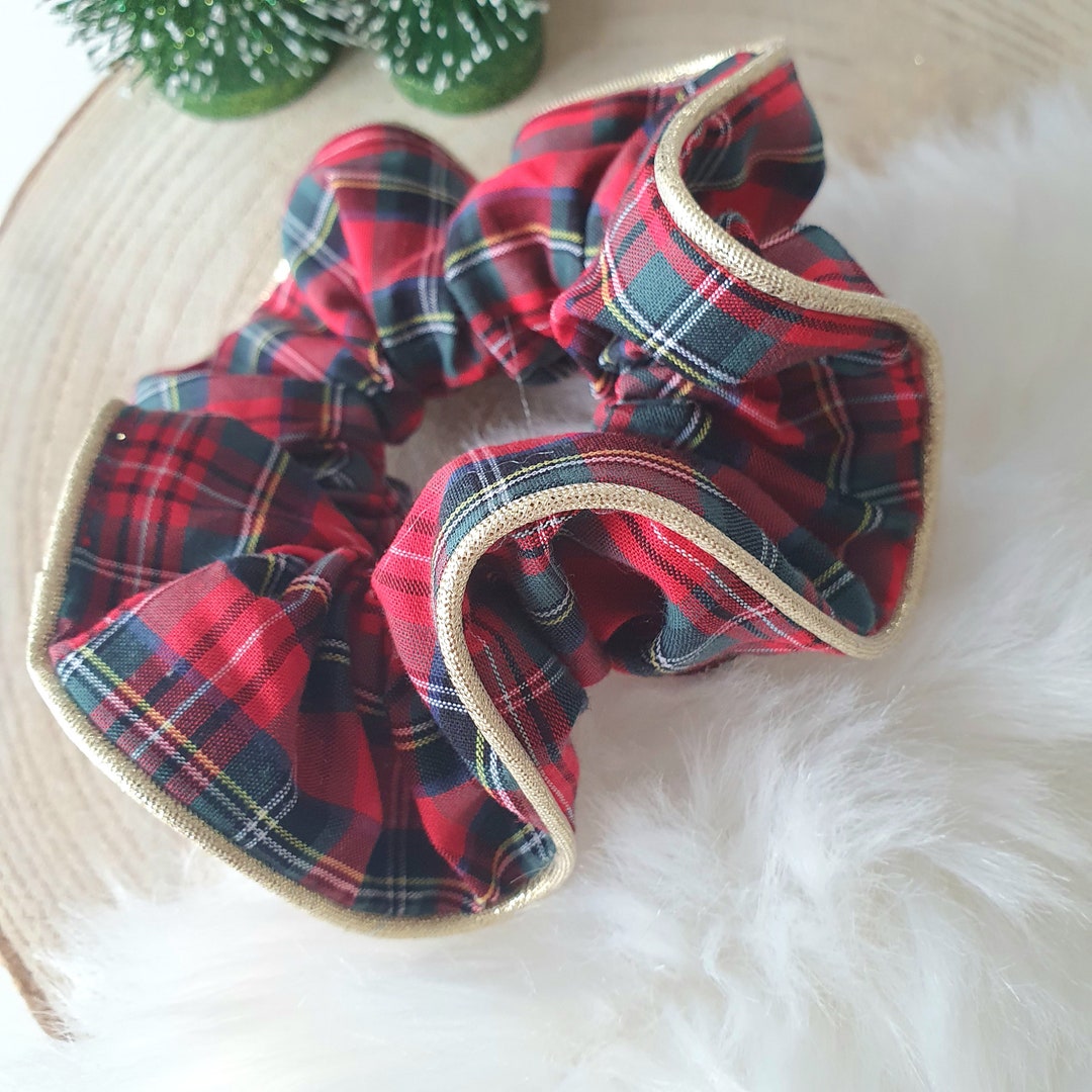 Scottish Christmas Chouchou Glitter Scottish Chouchou - Etsy