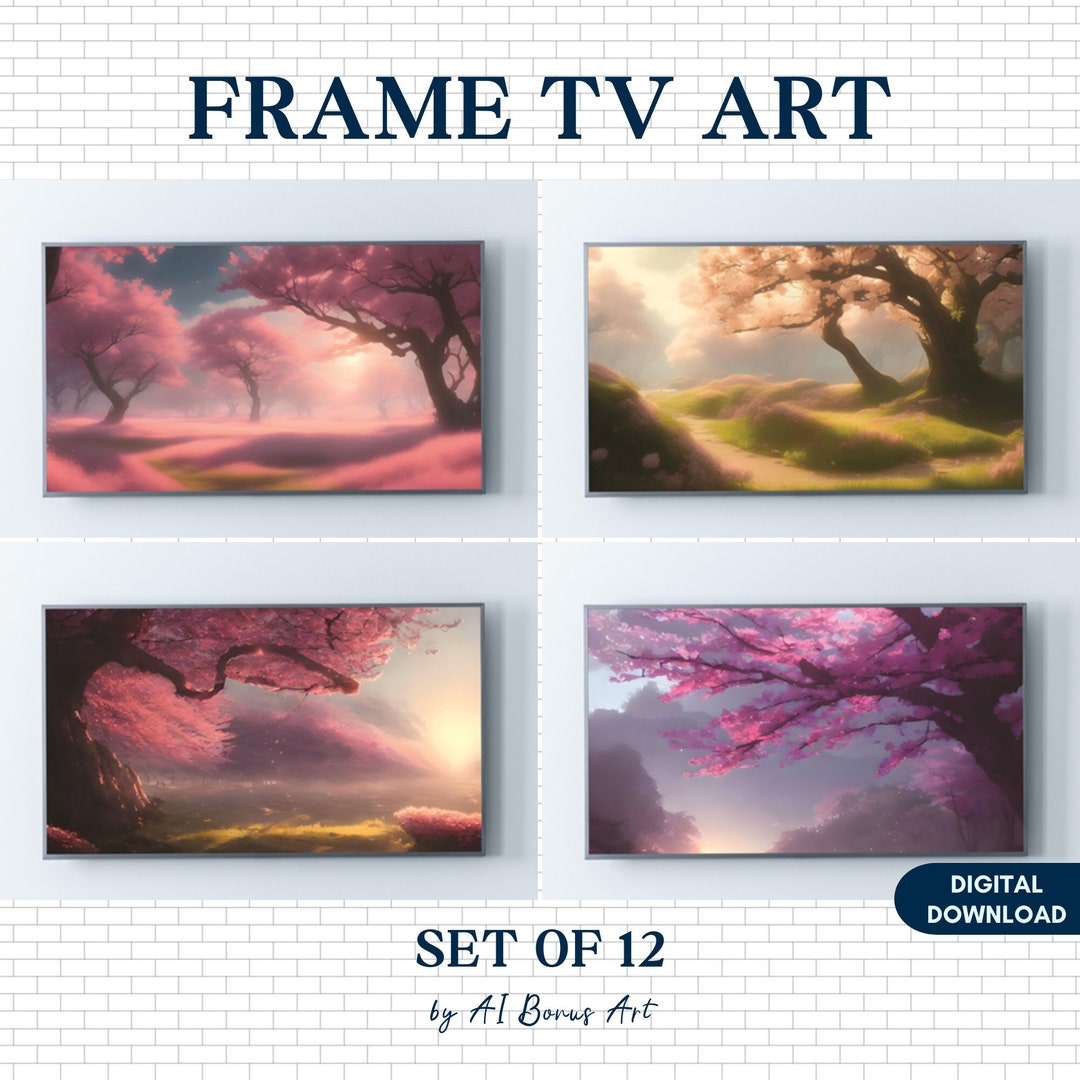 12 Sets of Art for Frame TV, Digital Tv Art, AI Art for TV, Digital Art ...