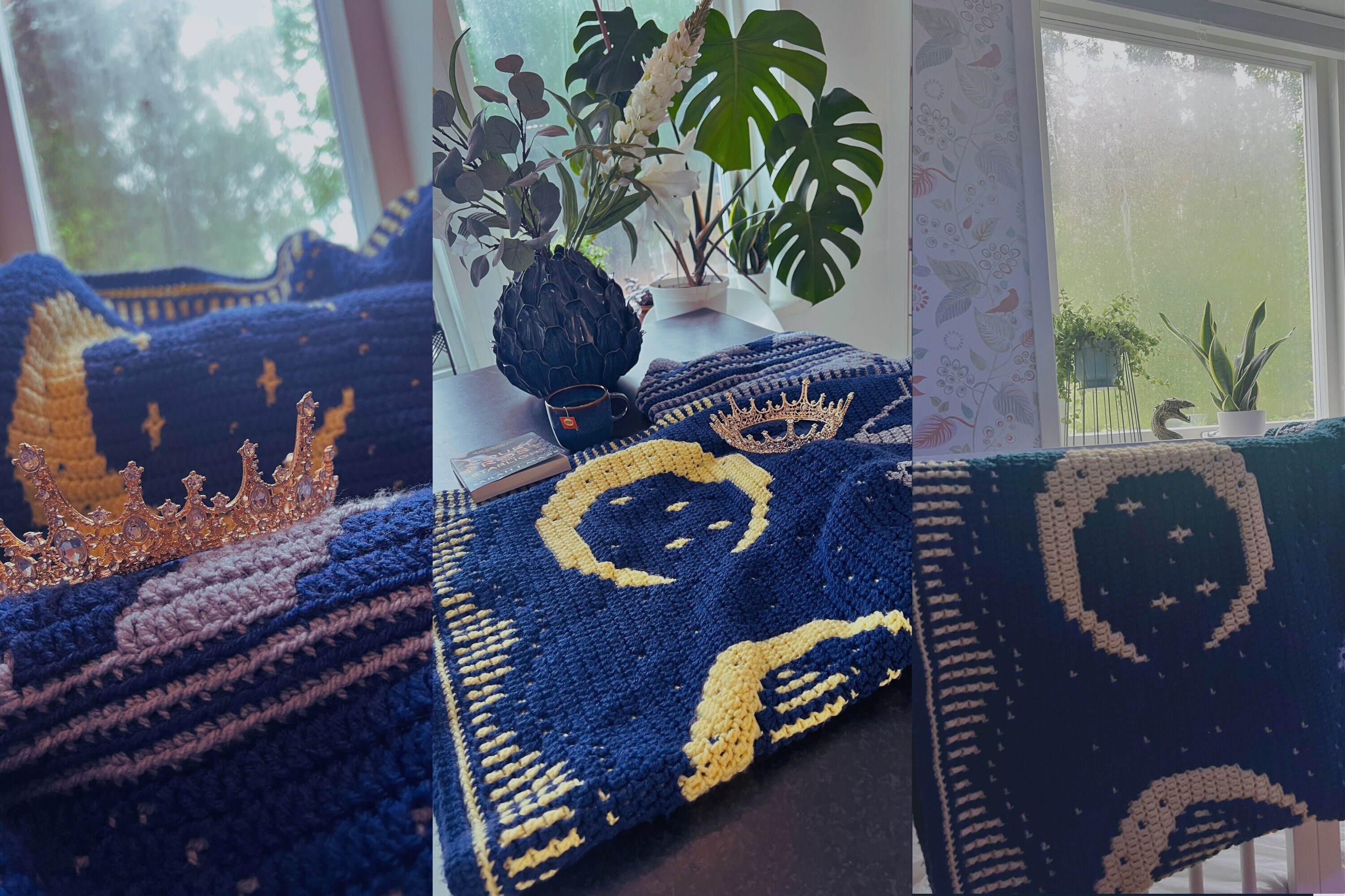 Celestial Blanket Overlay Mosaic Crochet Pattern PDF - Etsy