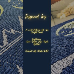 Celestial Blanket Overlay Mosaic Crochet Pattern PDF - Etsy