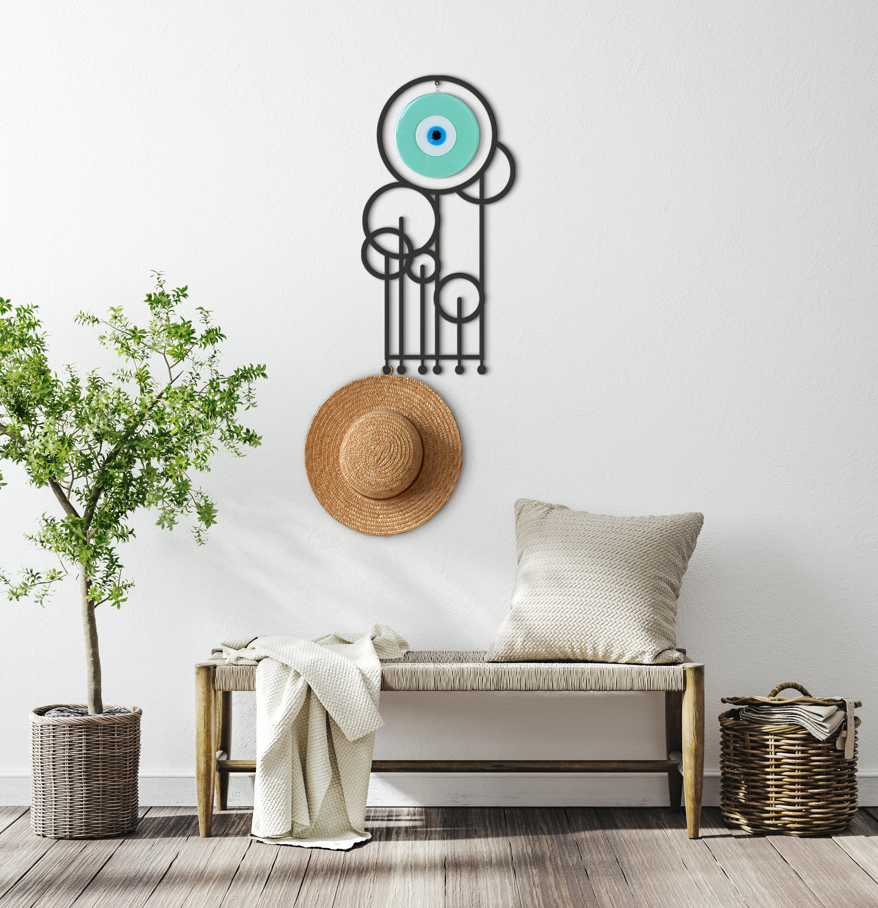 Coat Rack Entrance Wall Decor Entrance Stand Small Colorful - Etsy