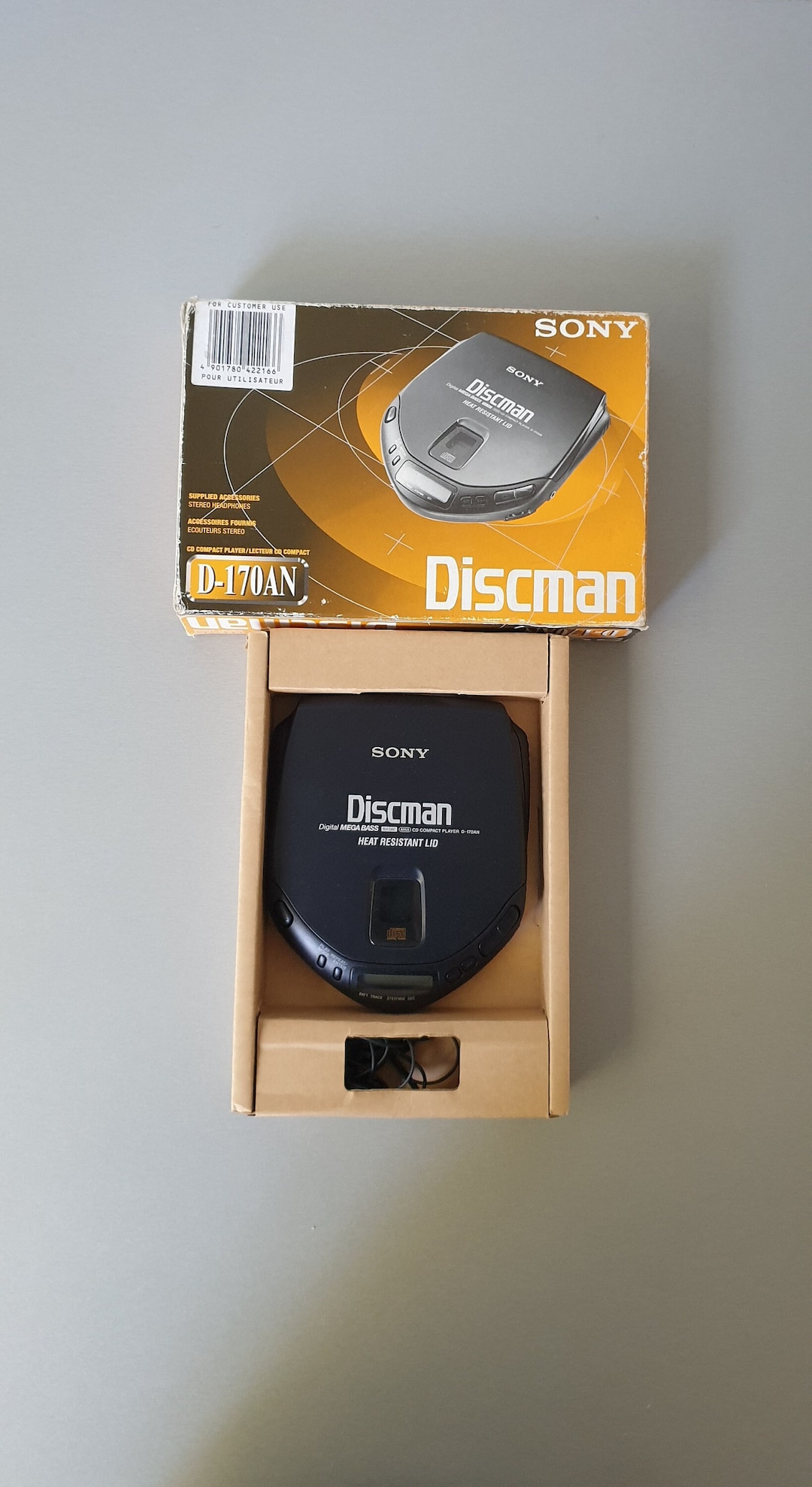 90's Sony Discman D-170AN With Box - Etsy