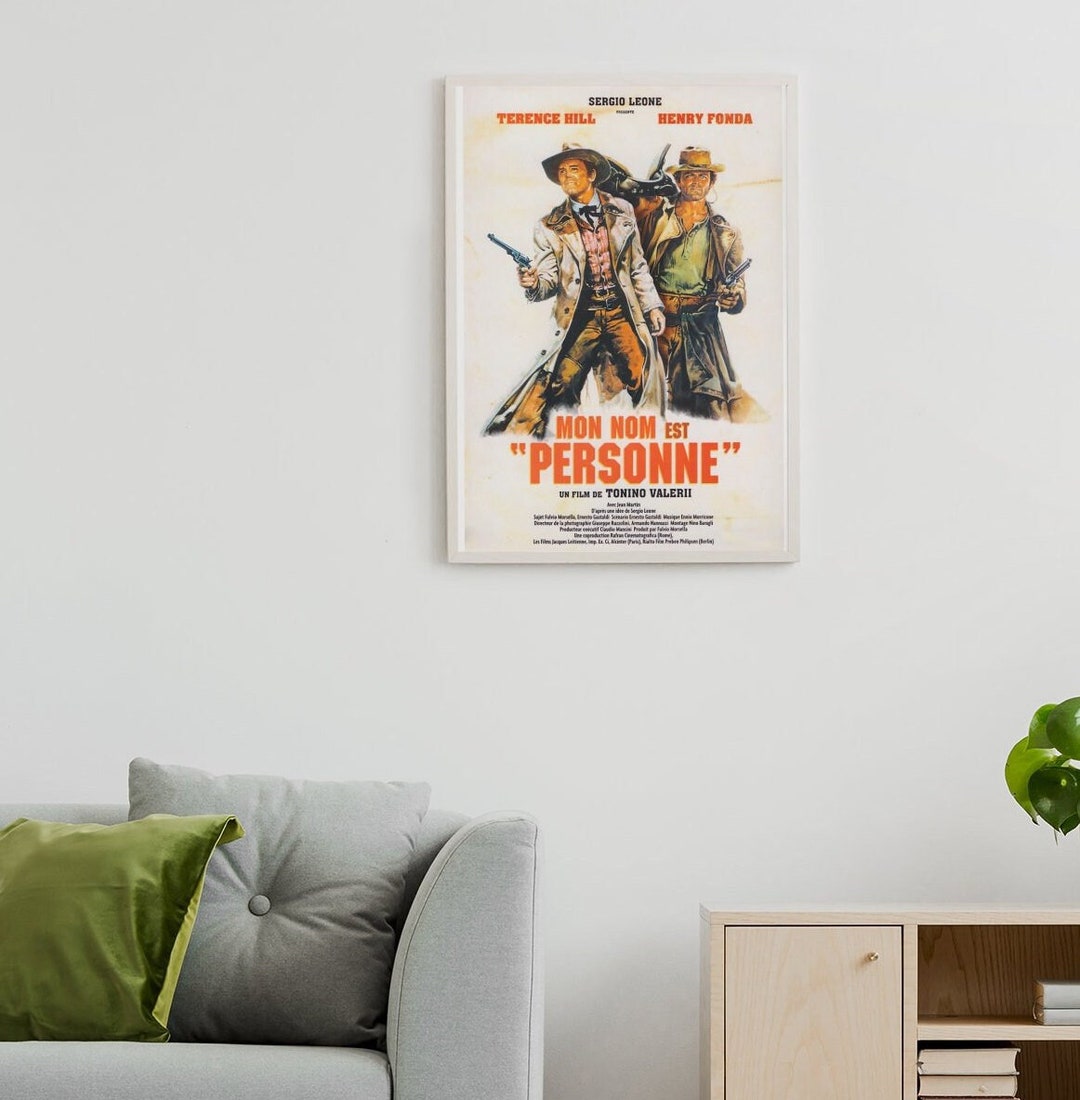 Poster My Name is Nobody French, Spaghetti Western Film Terrence Hill ...