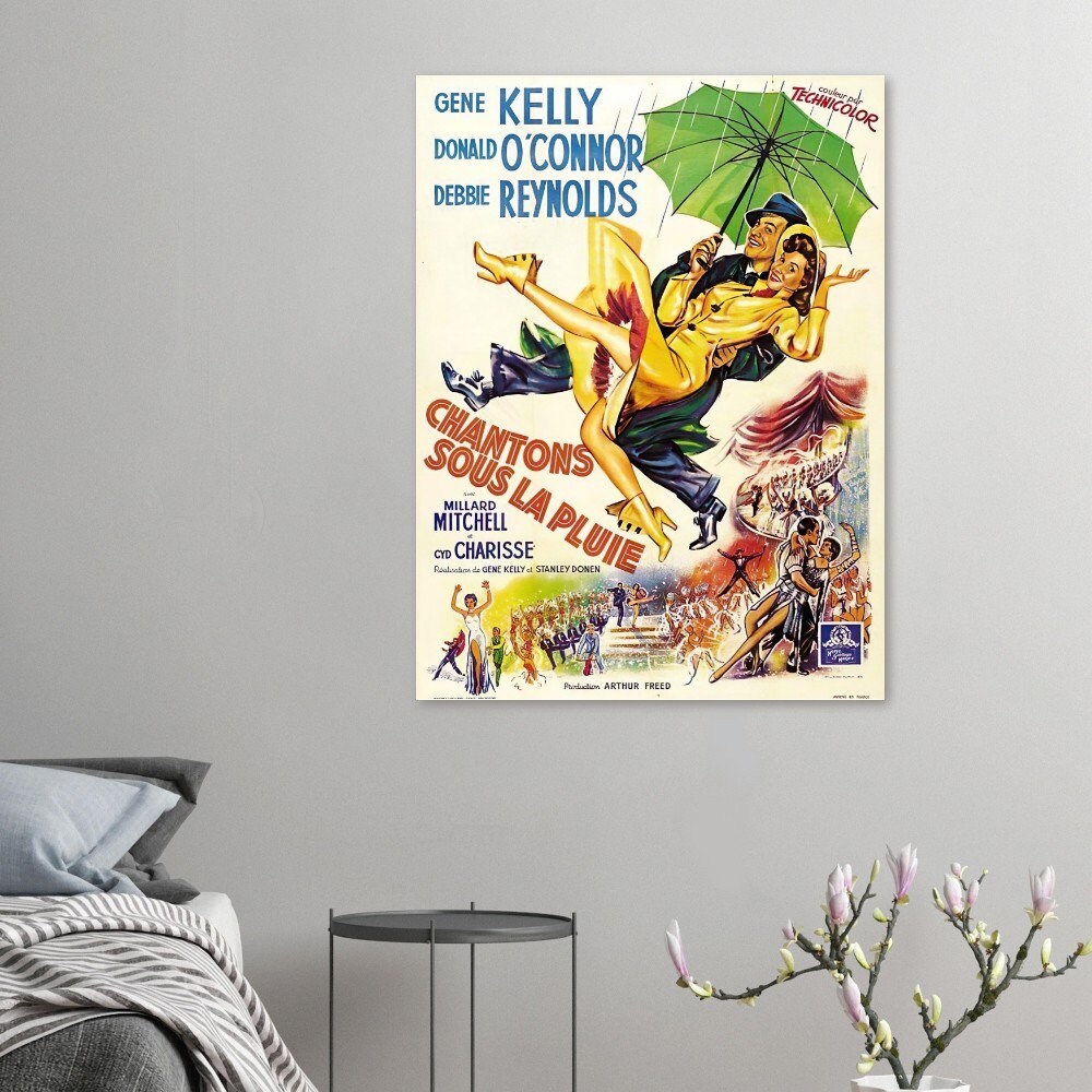 Chanter Sous La Pluie Affiche