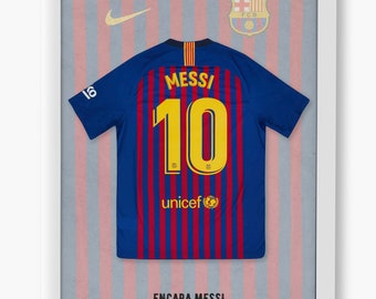 Lionel Messi Miami Vice Photorealistic Poster in Thermal Print ...