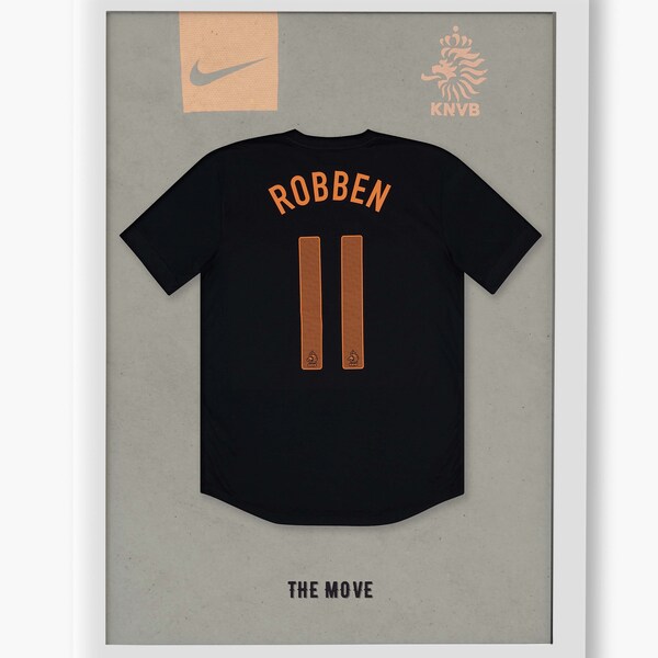 Robben Football Shirt Etsy