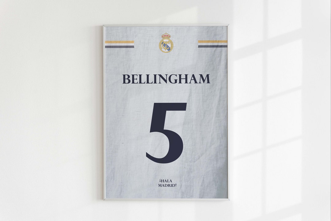 Jude Bellingham Madrid High Resolution Printable Wall Art - Etsy