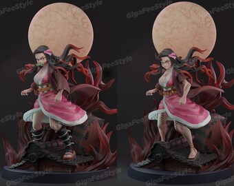 Demon Slayer 3d Print - Etsy