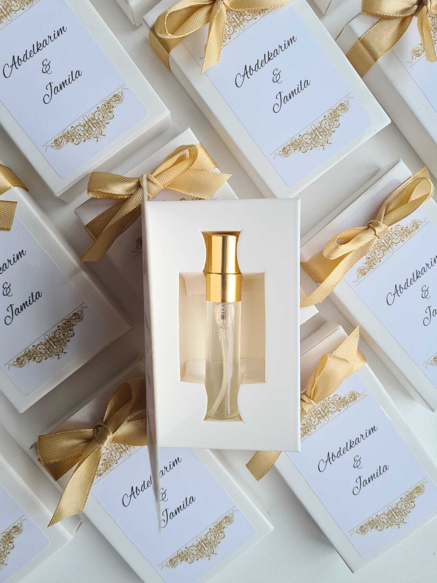 Perfume Favors, Spray Bottle Filled With Perfume From Well-known Brands ...