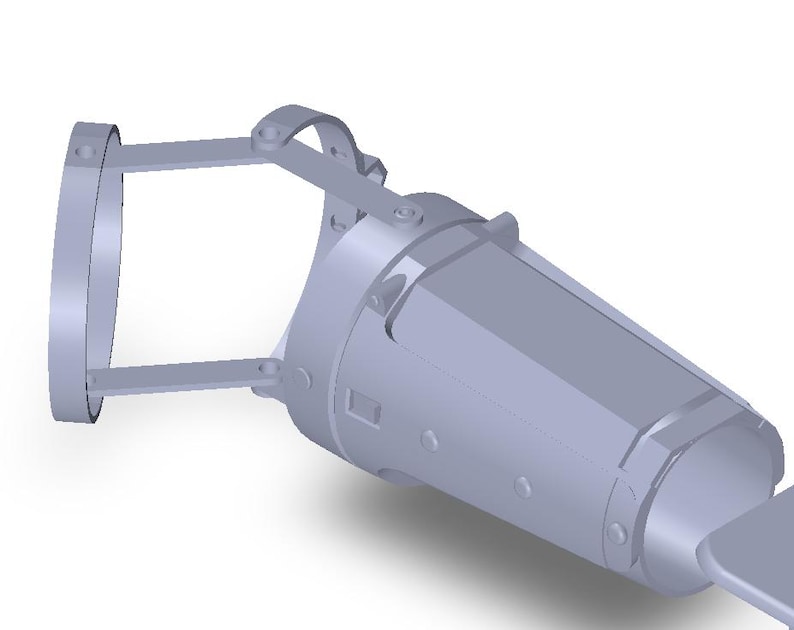 Guts Berserk Mechanical Arm STL for Cosplay - Etsy