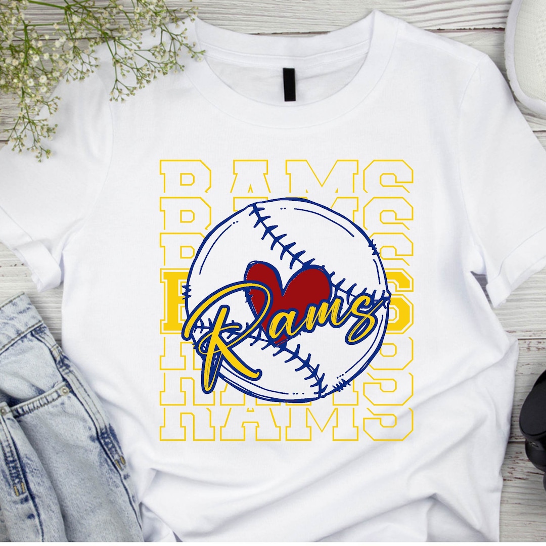 Rams SVG Ram Svg Rams Svg Baseball Svg Softball Svg,baseball Mascot ...