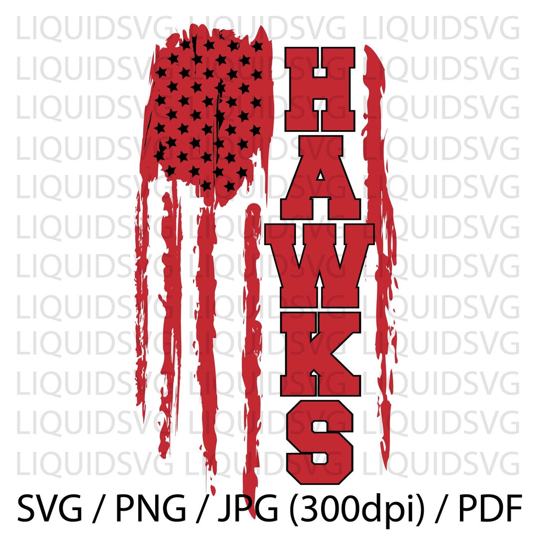 Hawks SVG Hawk Svg Hawks Mascot Svg Hawks Flag Svg Leopard Print Svg ...
