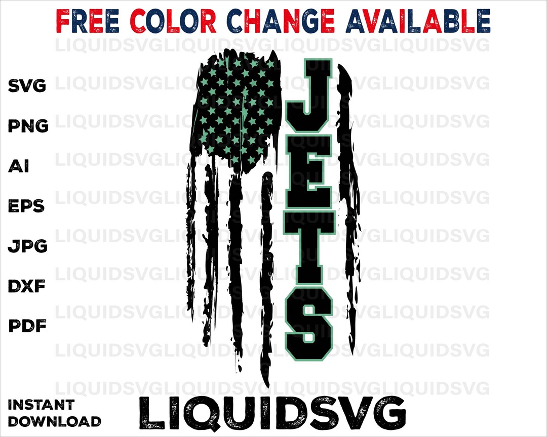 Jets SVG Jets Football Svg Jets Flag Svg Jets Cheer Svg Jet Svg Jets ...