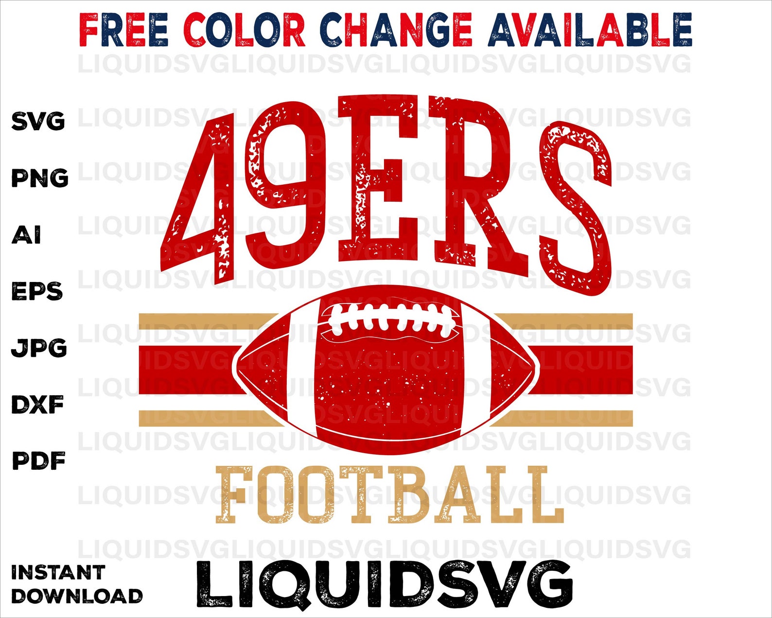 Football Svg,49ers Svg,49ers Football Svg,49er Svg,49ers,49er,49ers Png ...