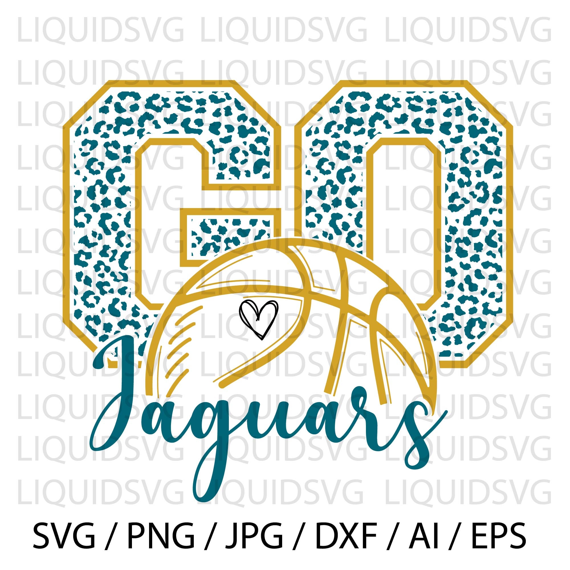 Go Jaguars Basketball SVG Jaguars Svg Go Leopard Jaguars Svg - Etsy