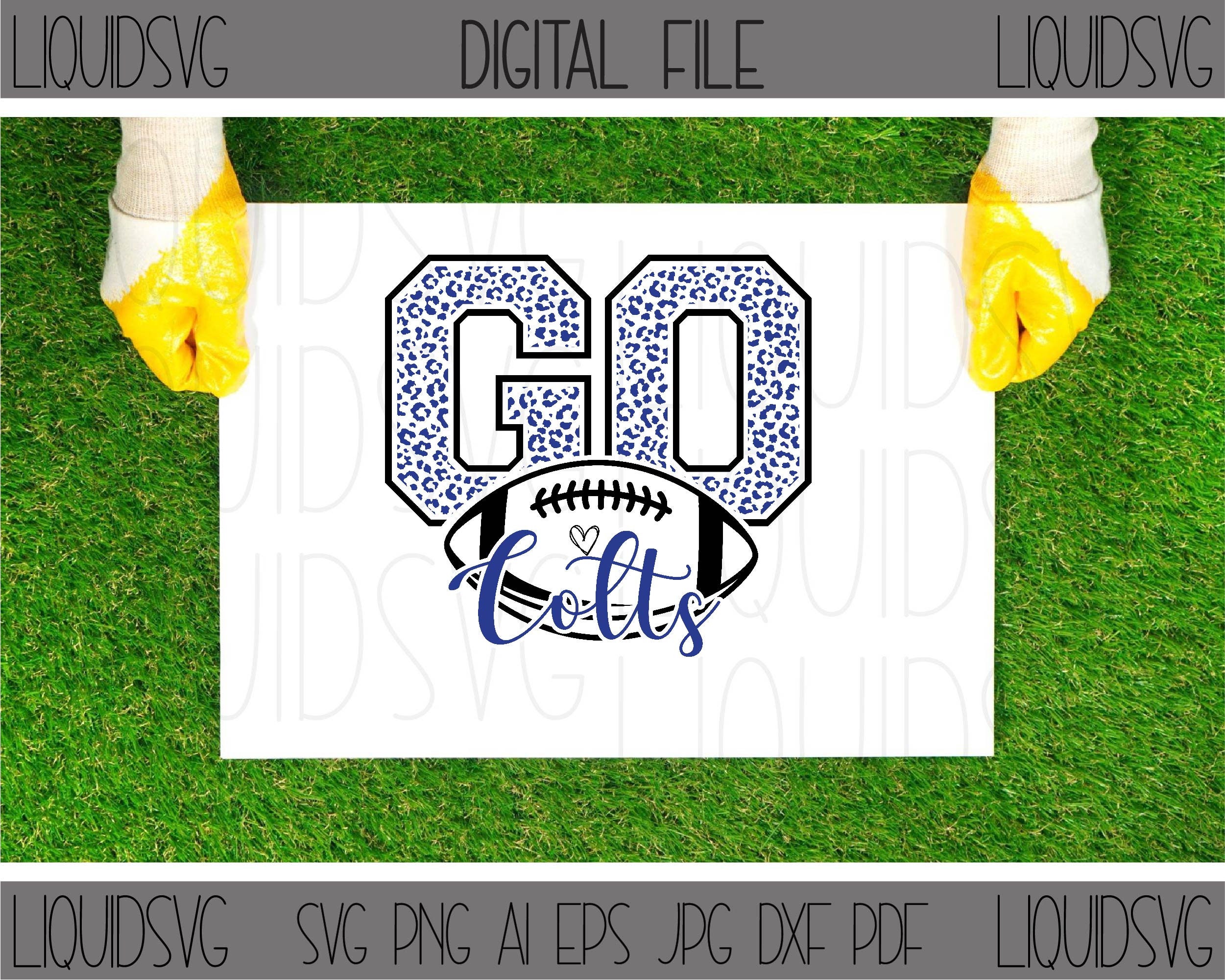 Go Colts Svg Colt Svg Colts Leopard Svg Colts Football Svg Colts ...