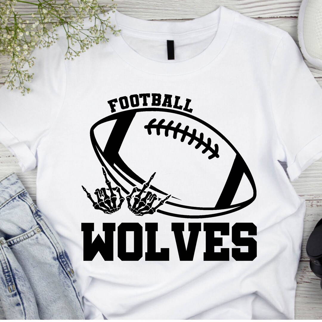 Wolves SVG Wolves Football Svg Wolves Mascot Svg Wolves Skeleton Svg ...