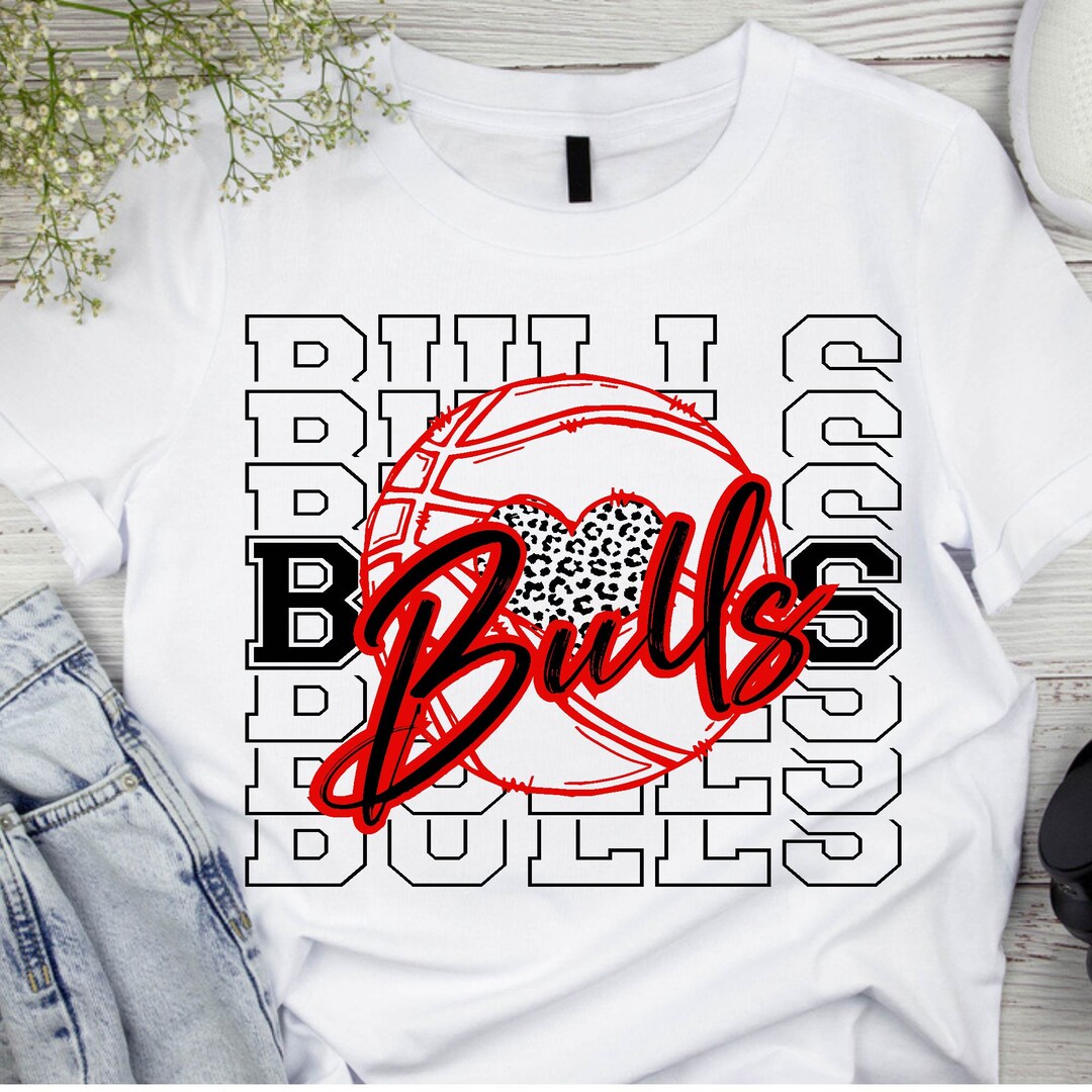 Bulls SVG Bull Svg Bulls Svg Basketball Svg Basketball Mascot,game Day ...