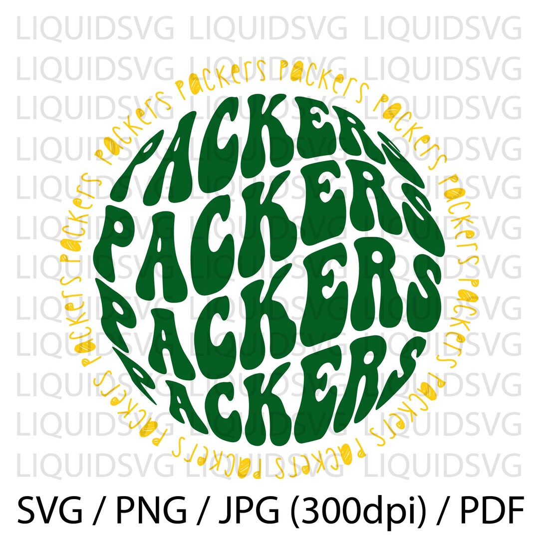 Packers SVG Packer Svg Packers PNG Stacked Packers Svg Packers Cheer ...