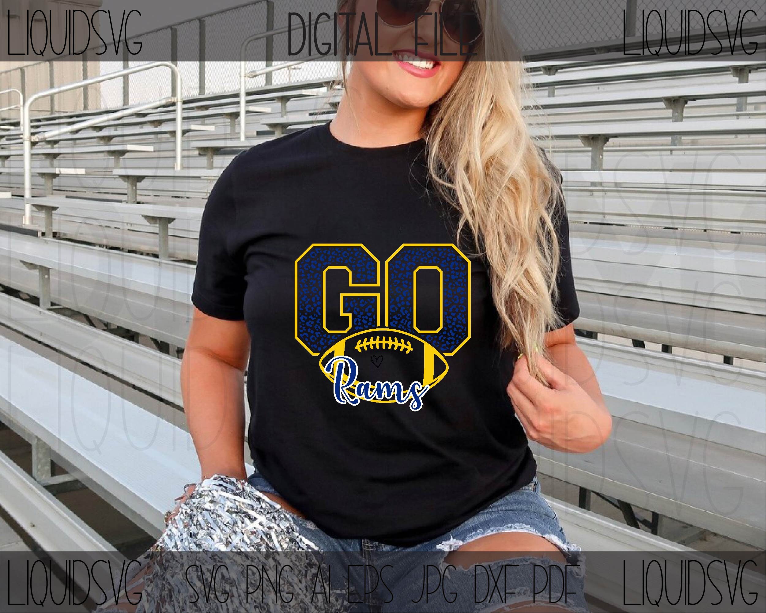 Go Rams Svg Ram Svg Rams Leopard Svg Rams Football Svg Rams - Etsy ...