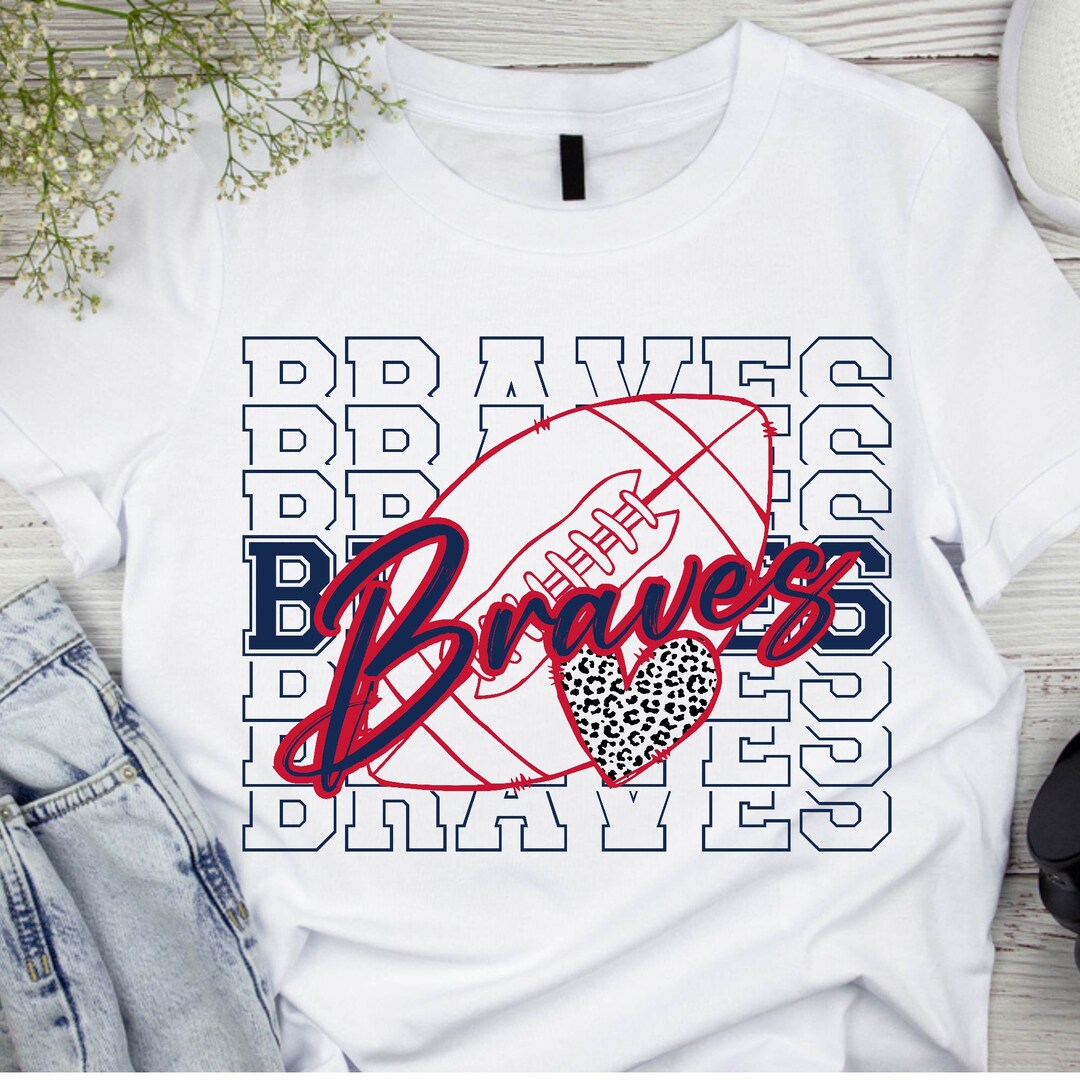 Braves SVG Brave Svg Braves Svg Football Svg Football Mascot,game Day ...