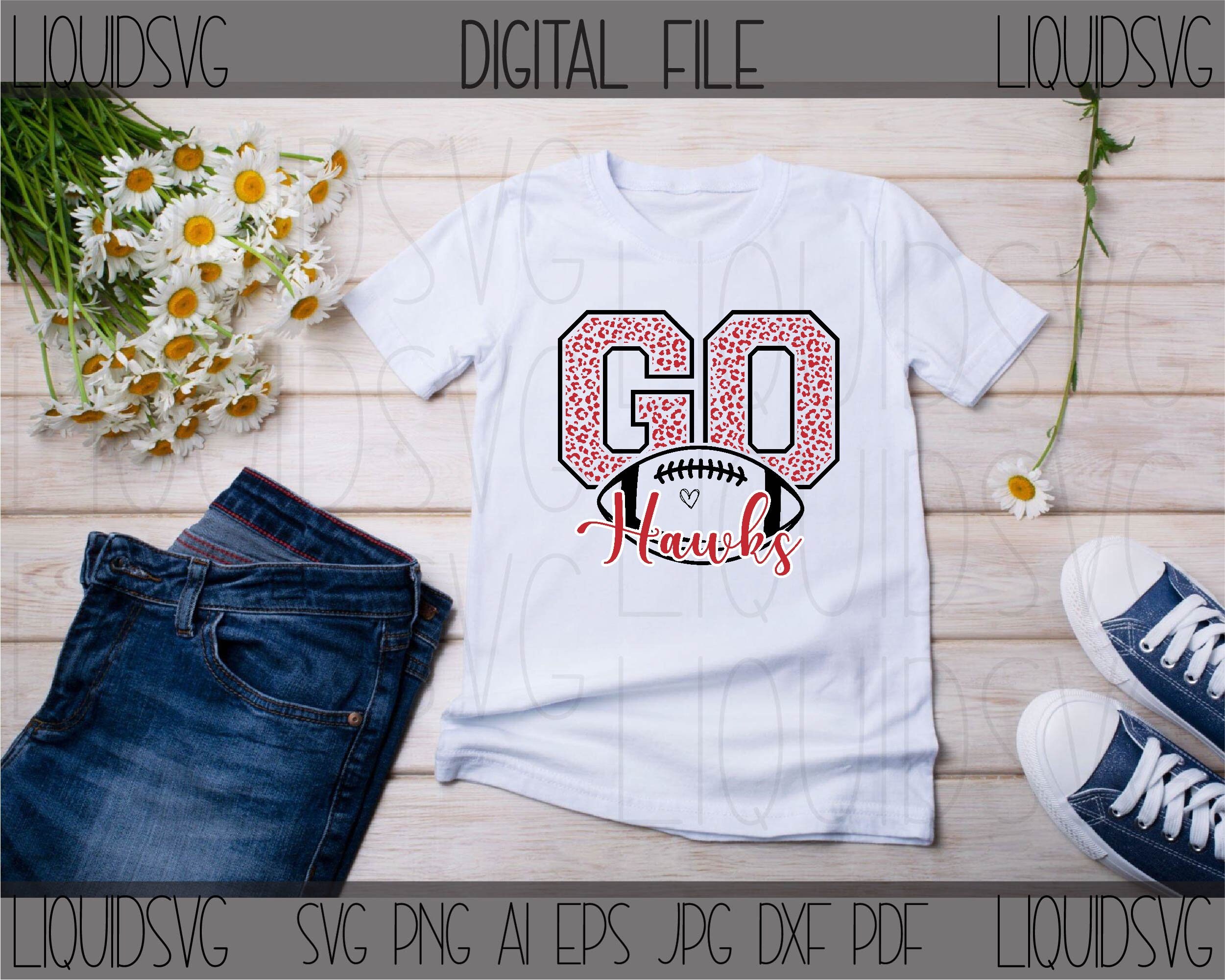 Go Hawks Svg Hawk Svg Hawks Leopard Svg Hawks Football Svg Hawks ...