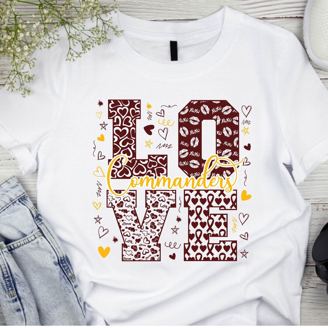 Commanders Svg,love Commanders Svg,commanders Mascot Svg,cheerleader ...