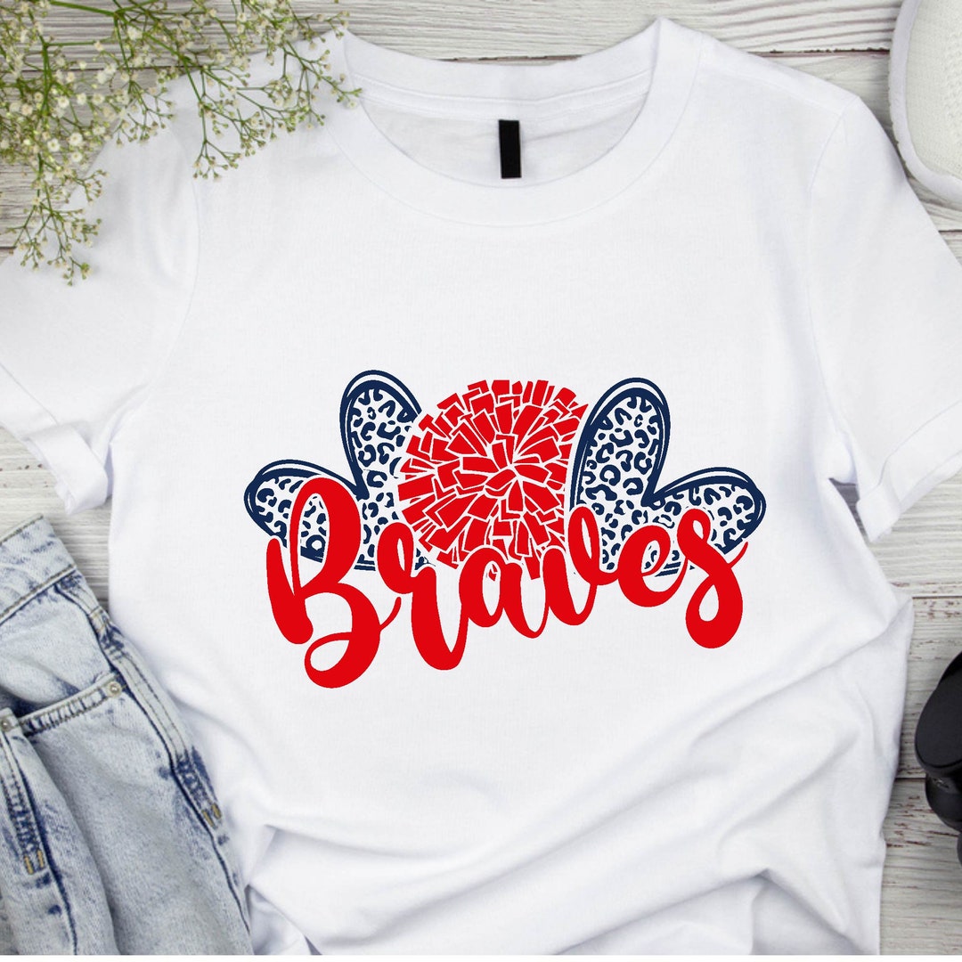 Braves SVG Braves Football Svg Braves Cheer Svg Braves Pompom Svg ...