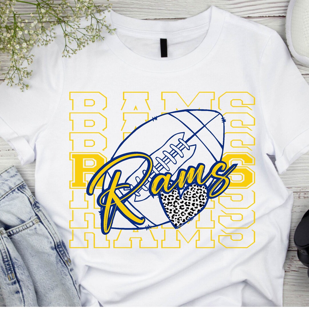 Rams SVG Ram Svg Rams Svg Football Svg Football Mascot,game Day Svg ...