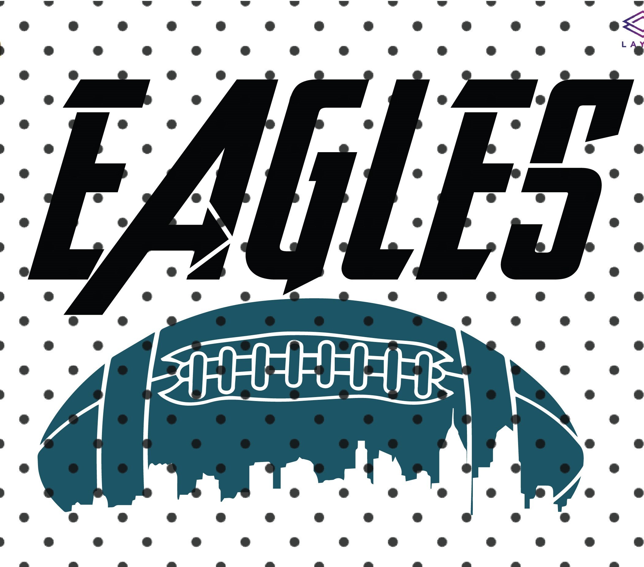 Eagles Football SVG Eagles Svg Eagle Svg Eagles Mascot Svg - Etsy