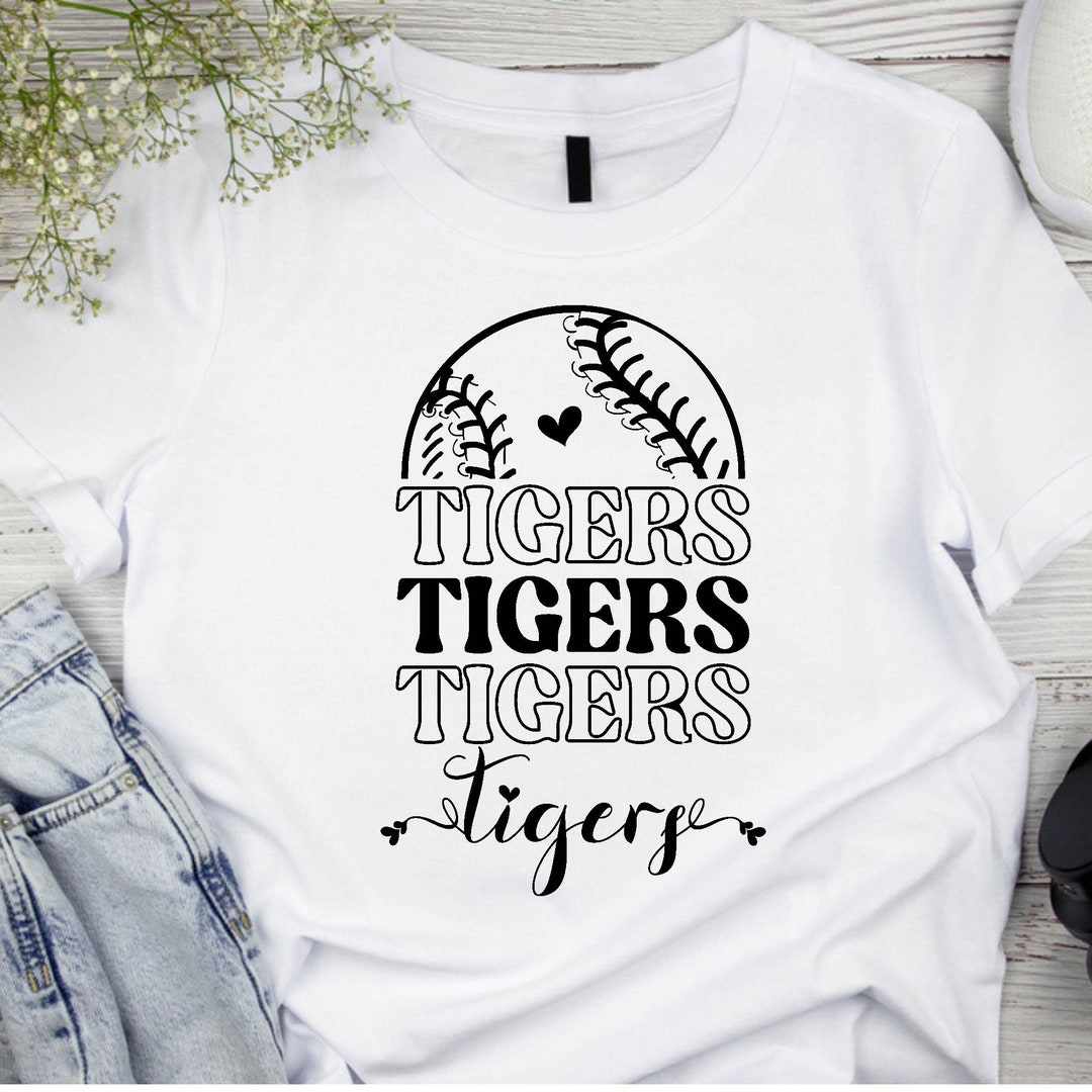Tigres SVG Tigre svg Tigres svg Béisbol Svg Softbol svg,Mascota de ...