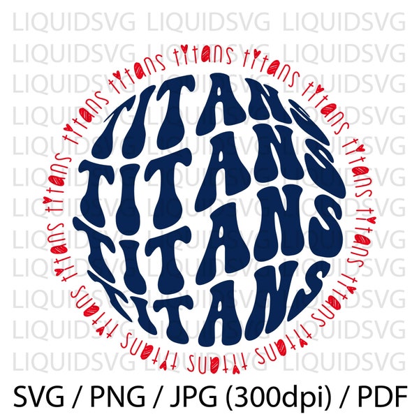 Titans Cheer Png - Etsy