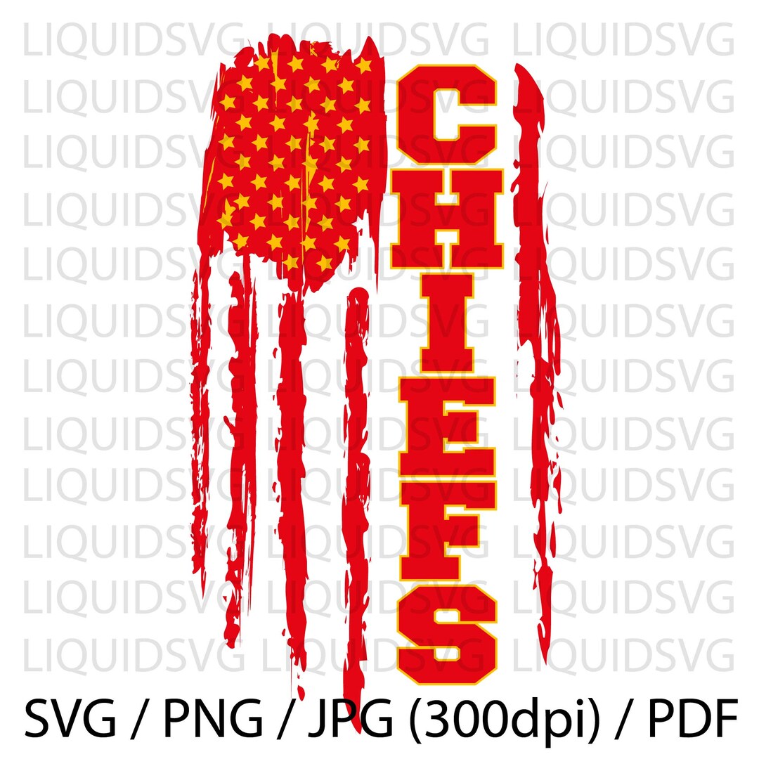 Chiefs SVG Chief Svg Chiefs Mascot Svg Chiefs Flag Svg Leopard Print ...