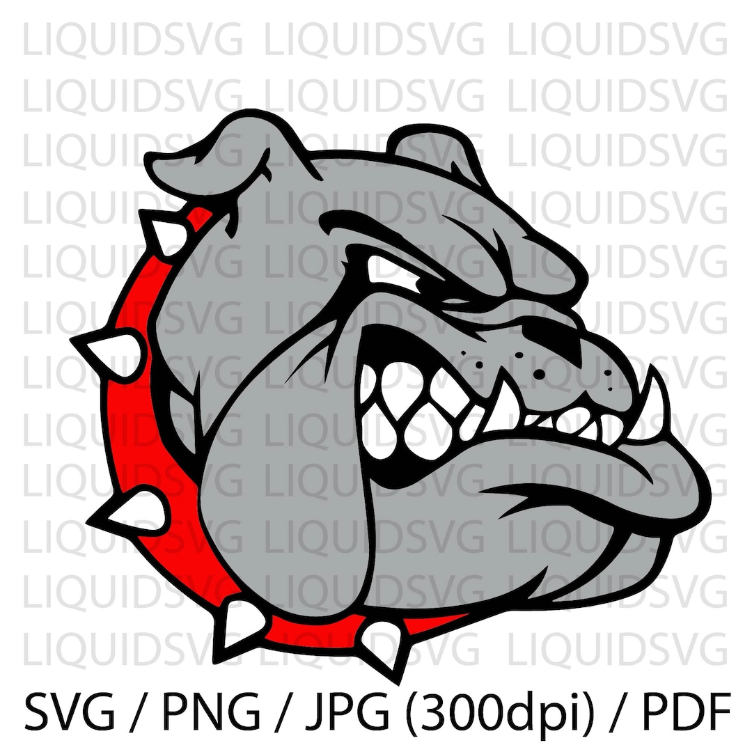 Bulldog Svg,bulldogs Svg,bulldog Mascot Svg,team Mascot Svg,school ...