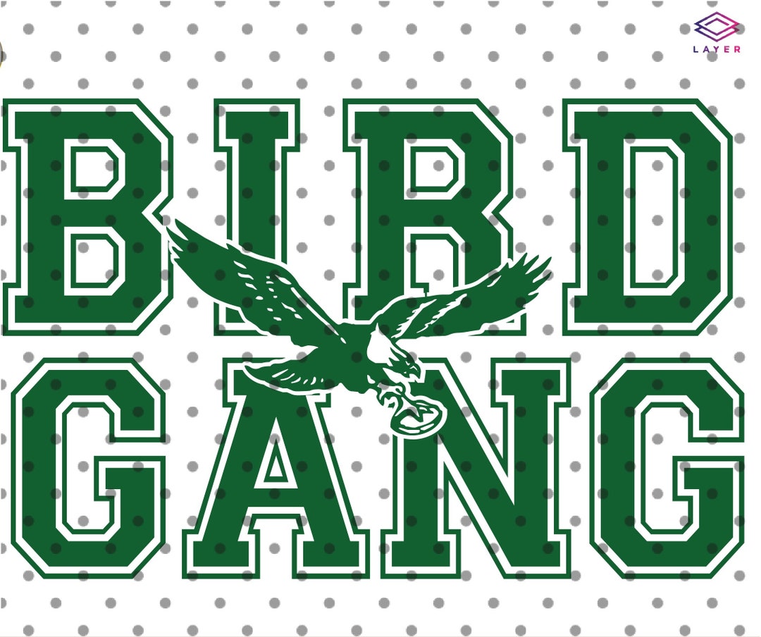 Bird Gang Eagle SVG PNG Football Eagles Philly Retro Philadelphia ...