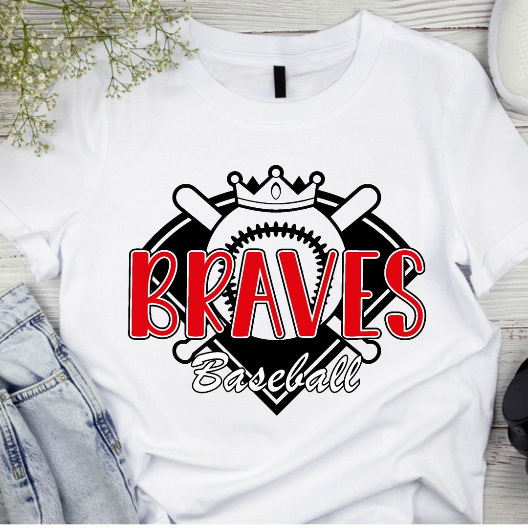 Braves SVG Brave Svg Braves Svg Baseball Svg Softball Svg,baseball ...