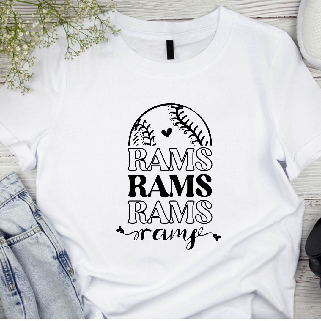 Rams SVG Ram Svg Rams Svg Baseball Svg Softball Svg,baseball Mascot ...