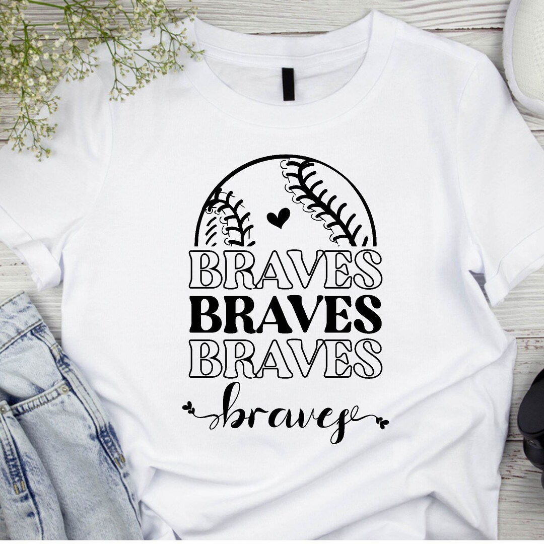 Braves SVG Brave Svg Braves Svg Baseball Svg Softball Svg,baseball ...