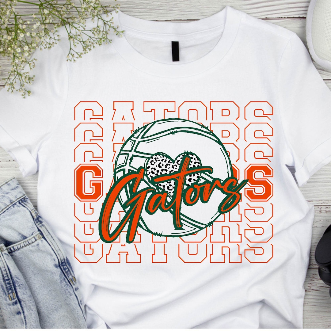 Gators SVG Gator svg Gators svg Basketball Maskottchen Basketball ...