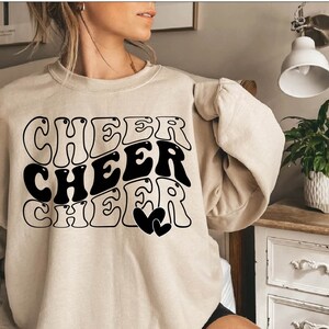 Cheer SVG File Cheer Cut File Svg for Cricut Cheerleader Svg Cheer Word ...