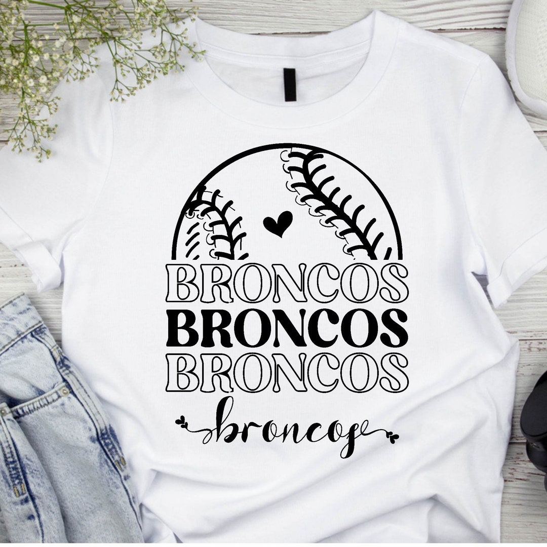 Broncos SVG Bronco Svg Broncos Svg Baseball Svg Softball Svg,baseball ...