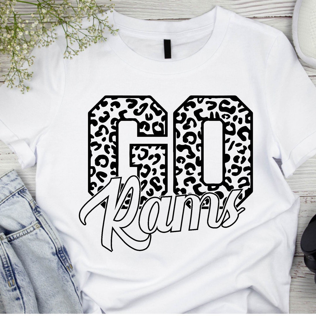 Rams SVG Rams Football Svg Go Rams Svg Rams Leopard Svg Ram Svg Rams ...