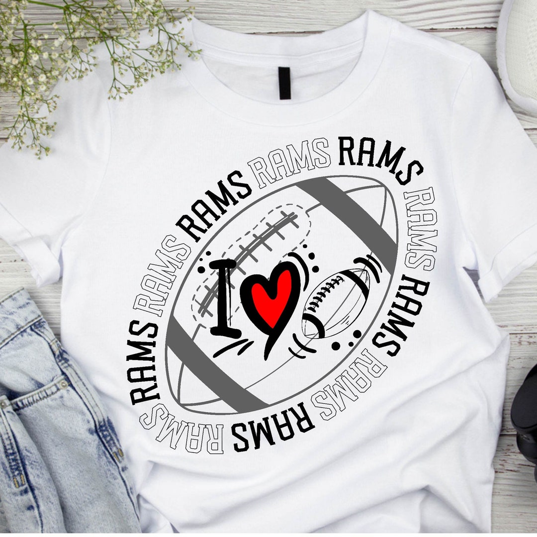 Rams SVG Ram Svg Rams Svg Football Svg Football Mascot,game Day Svg ...